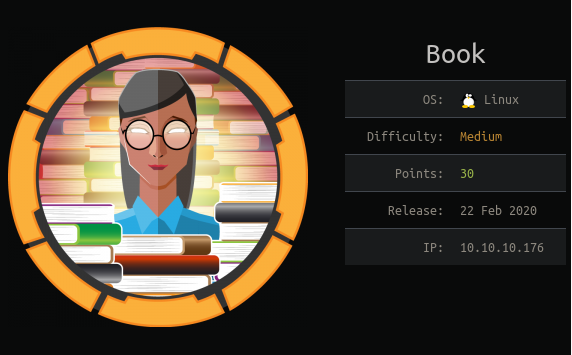 HackTheBox - Book | 0x4rt3mis